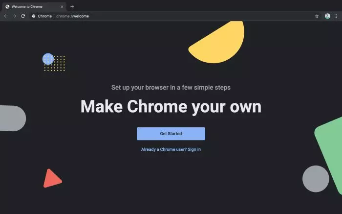 Chrome 77 pour Mac, déploiement de Windows : partage 