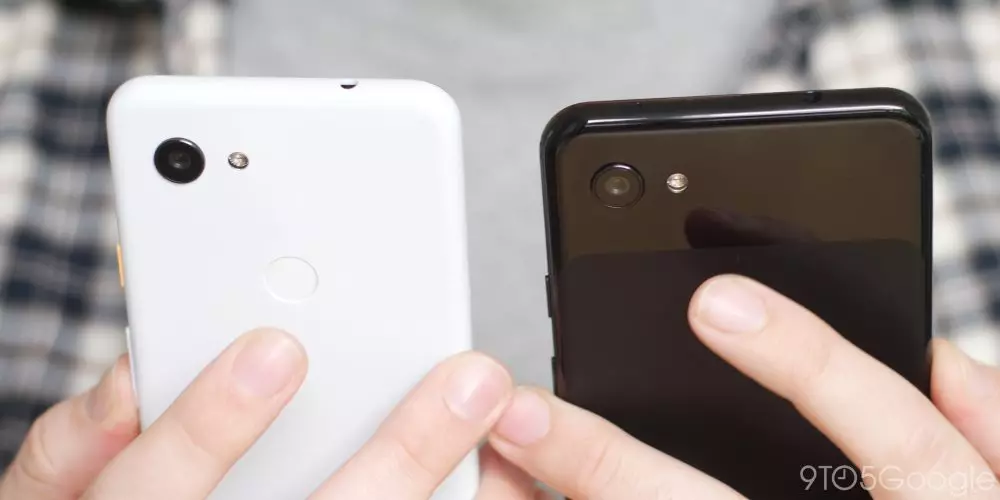 ការរចនា Pixel 3a, Pixel 3a XL