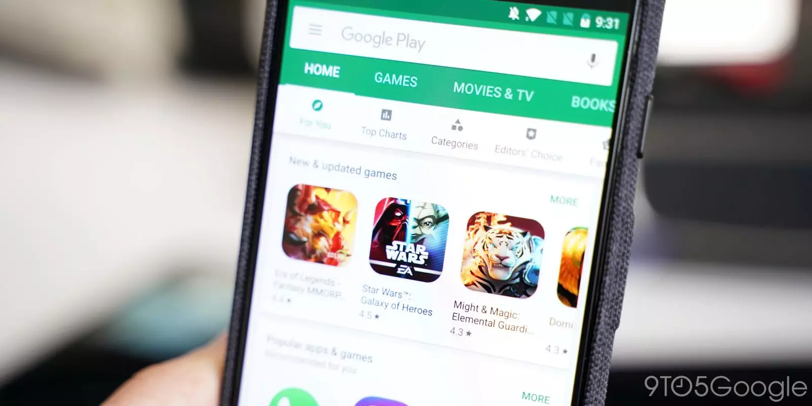 Play Store icone scoiattolo Android