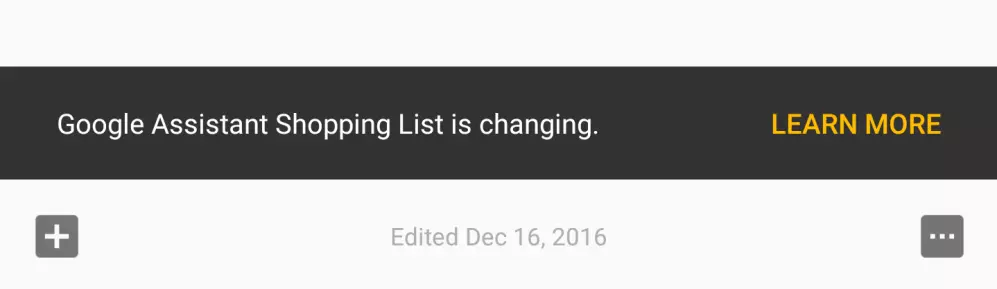 Ang mga listahan ng pamimili na ginawa sa Google Assistant ay hindi na mase-save sa Keep simula Abril 10 46122_2