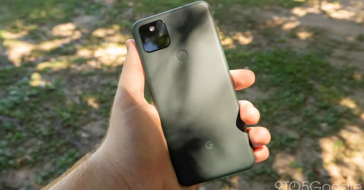 Вот официальные обои Pixel 5a [Скачать]