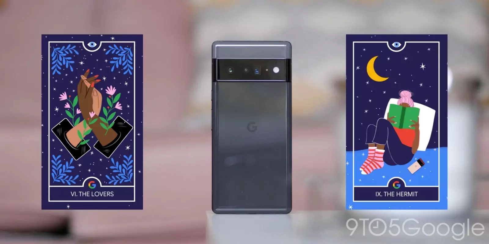 Google vytvořil balíček tarotů na téma Pixel 6 se 78 kartami [U] 47350_1