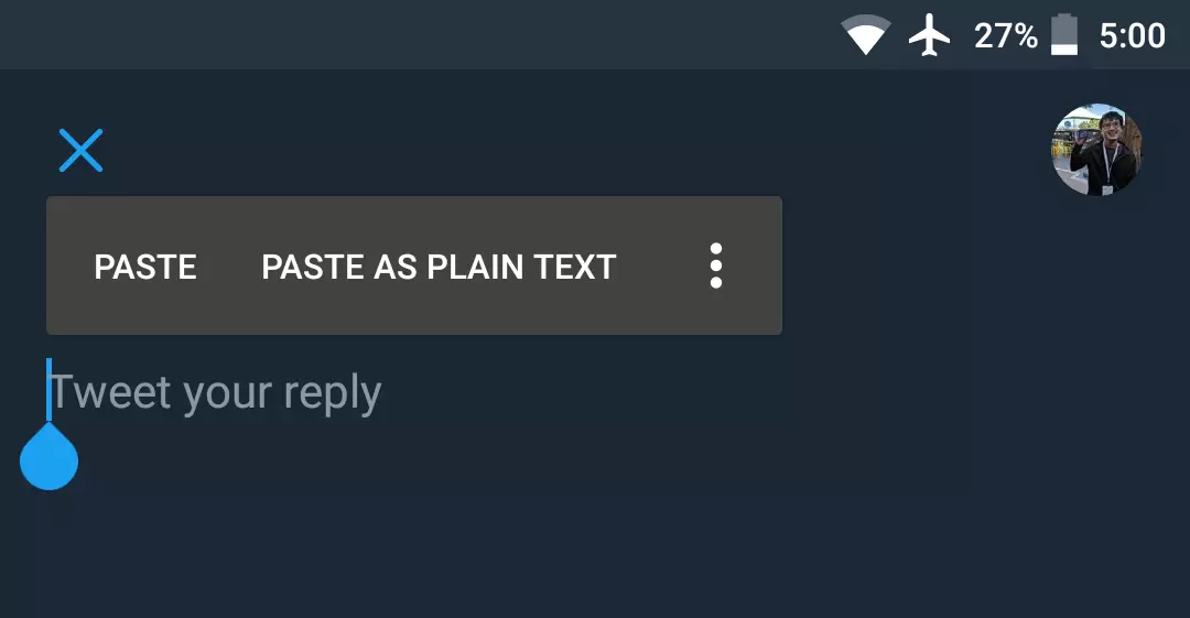 Android O DP4: Bag-ong 'Paste as Plain Text' nga kapilian kung magkopya sa teksto nga adunay daghang pag-format 4747_1