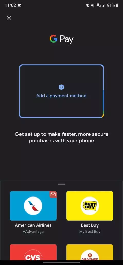 NFC كارتىغا ئېرىشىش ئۈچۈن Google Pay UI نى تەڭشەيدۇ 4783_4