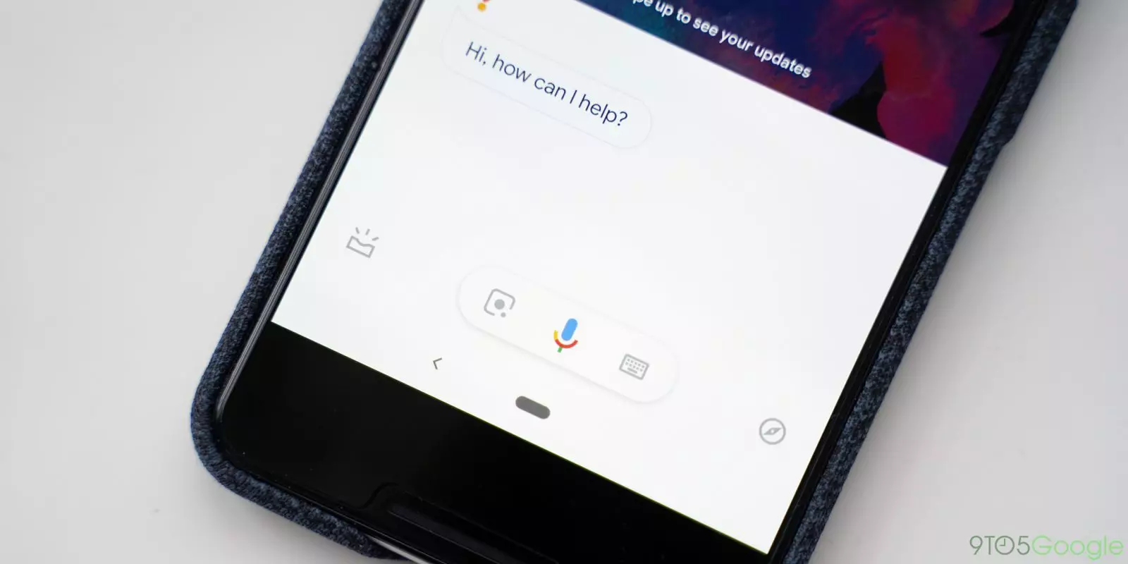 Кампактны рэдызайн Google Assistant