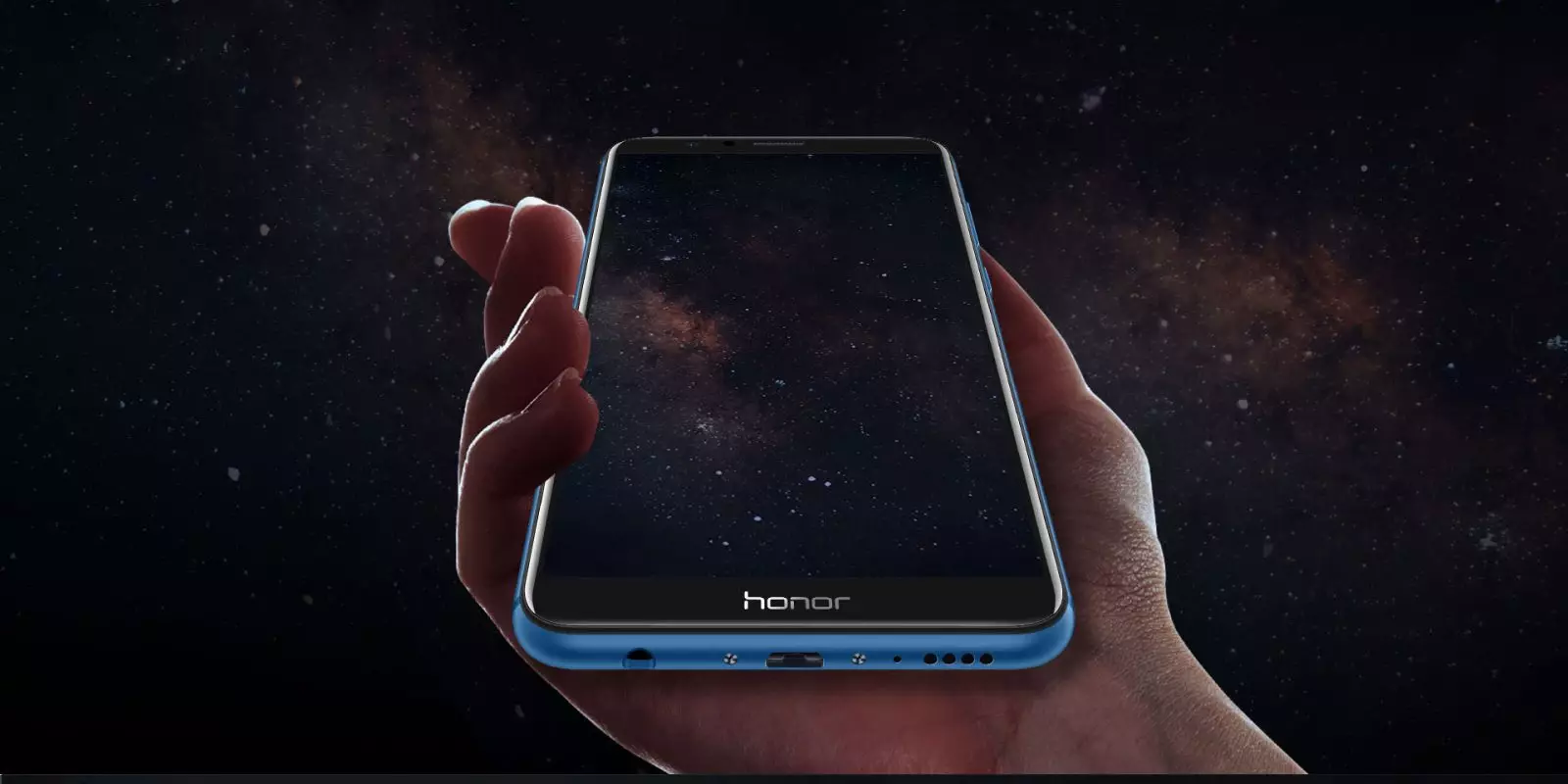 Honor 7X oficialiĝas kun pli maldikaj bezeloj, ekrano 18:9, kaj ĝi ankoraŭ havas mikroUSB. 49769_1