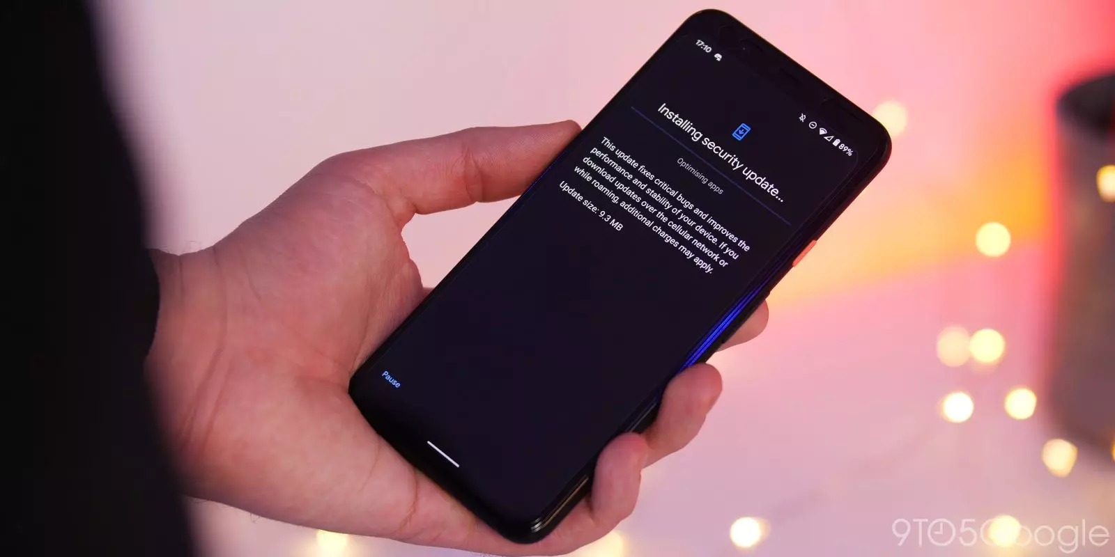 Септемвриска безбедносна лепенка, OTA се појавуваат на Google Pixel 4983_1