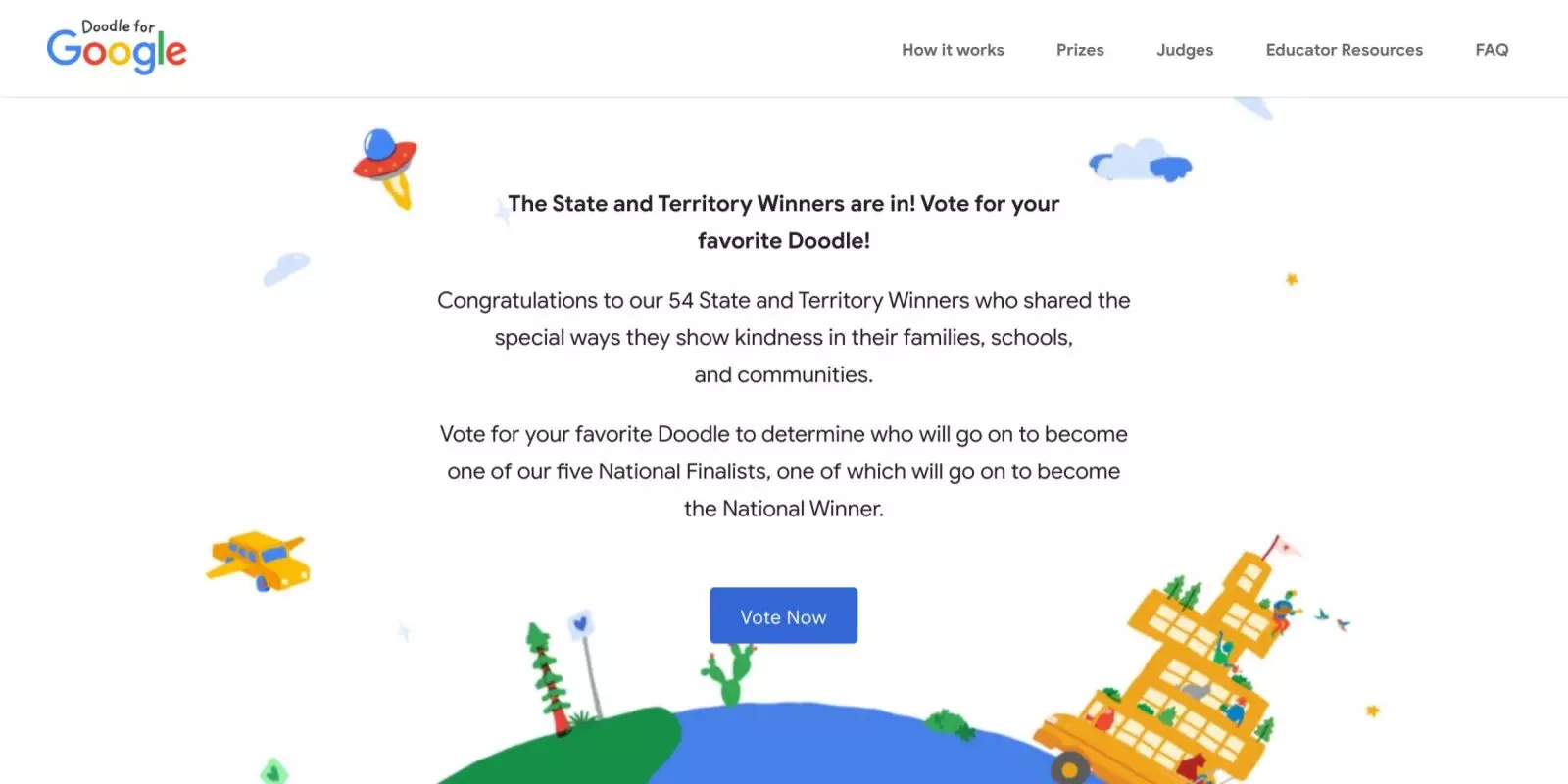 Doodle per la votazione di Google 2020 ora aperta, si chiude venerdì 50400_1