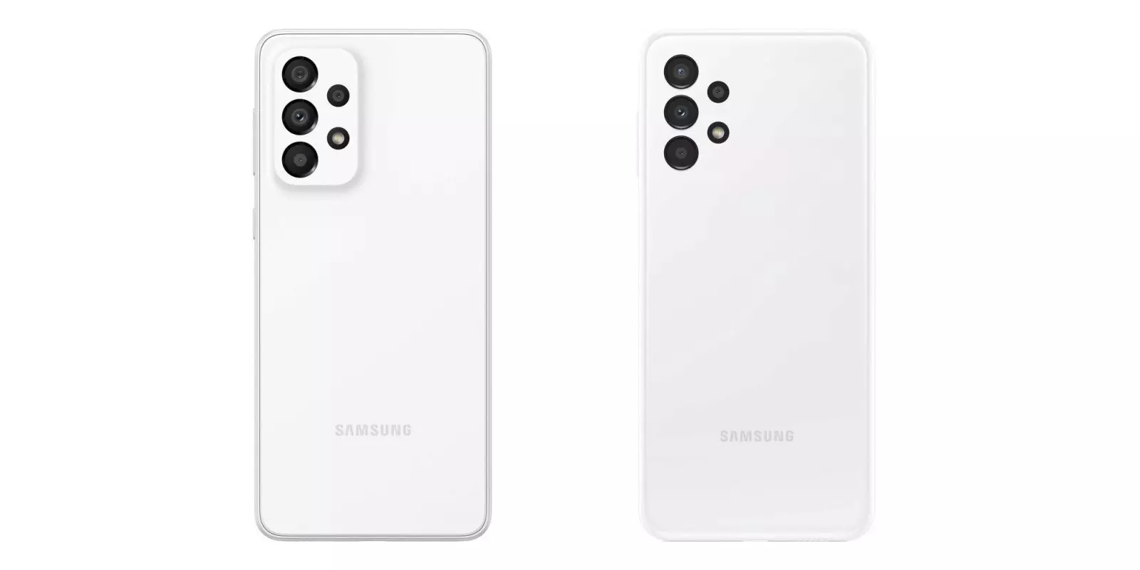 Samsung Galaxy A33 uniká na oficiálne vyzerajúcich renderoch, aj 4G Galaxy A13 50585_1