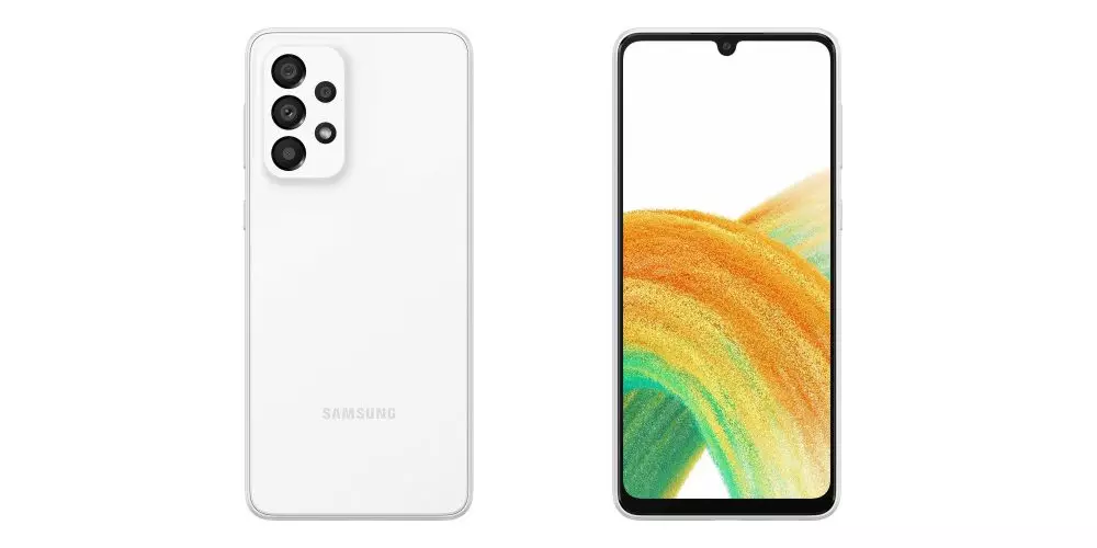 Dem Samsung seng Galaxie A33 leeft an offiziell ausgesinn Renderen, och 4G Galaxy A13 50585_2