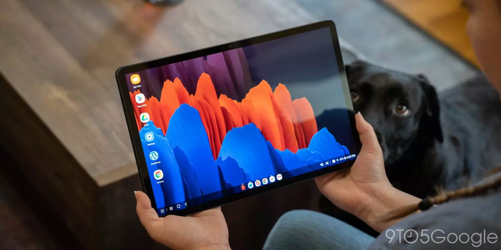 samsung galaxy tab s7 plus lokakuun patch tabletti