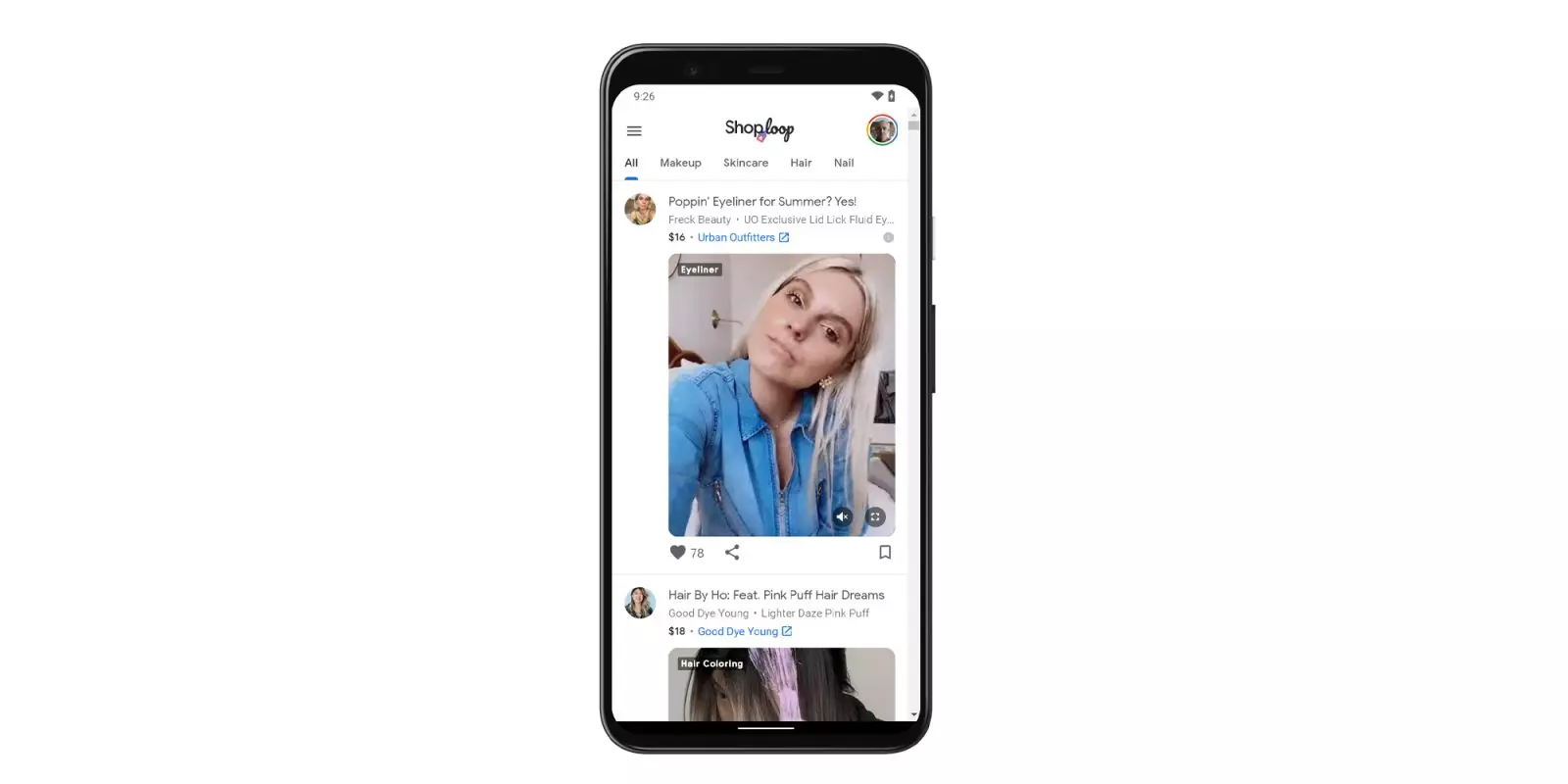 Google'дун 120 аймагынан Shoploop - бул соода үчүн TikTok 5140_1