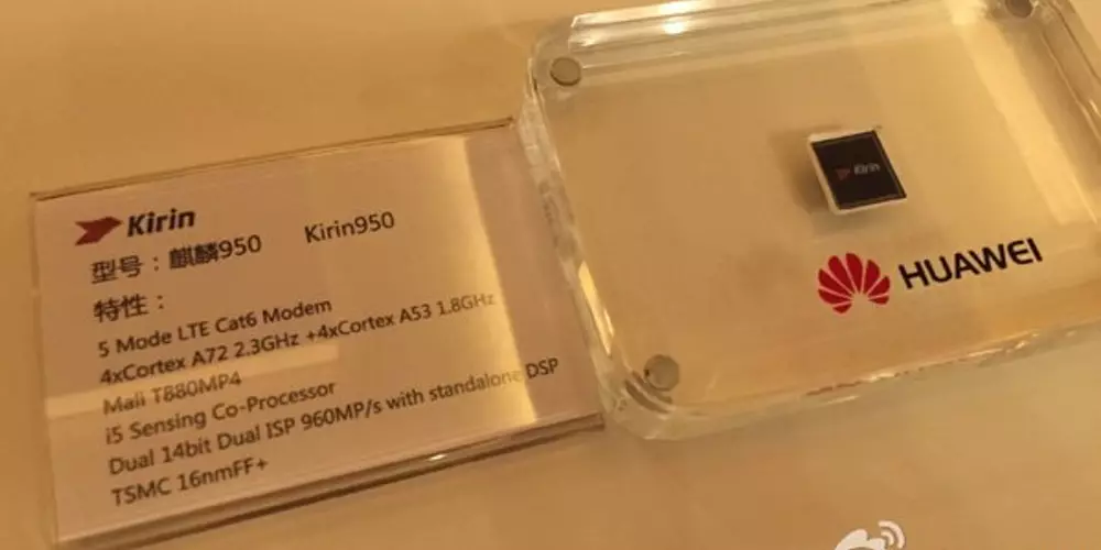 Huawei o phatlalatsa processor ea Kirin 950 octa-core processor, e tla fa Snapdragon 820 lebelo bakeng sa chelete ea eona 51413_1