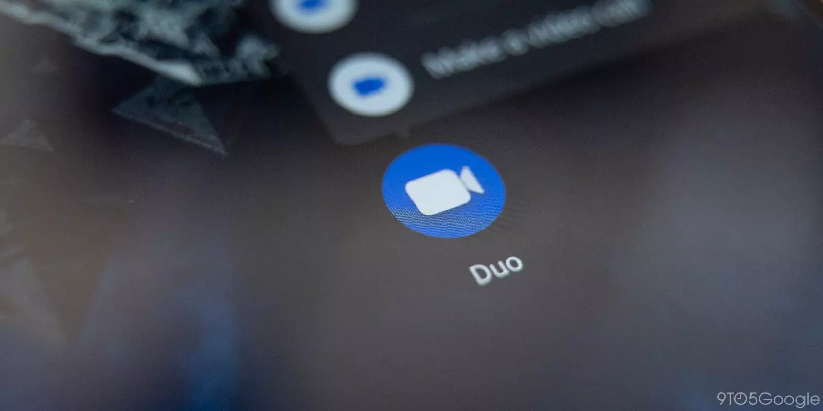 rozmowy wideo z ikonami aplikacji google duet na Androida