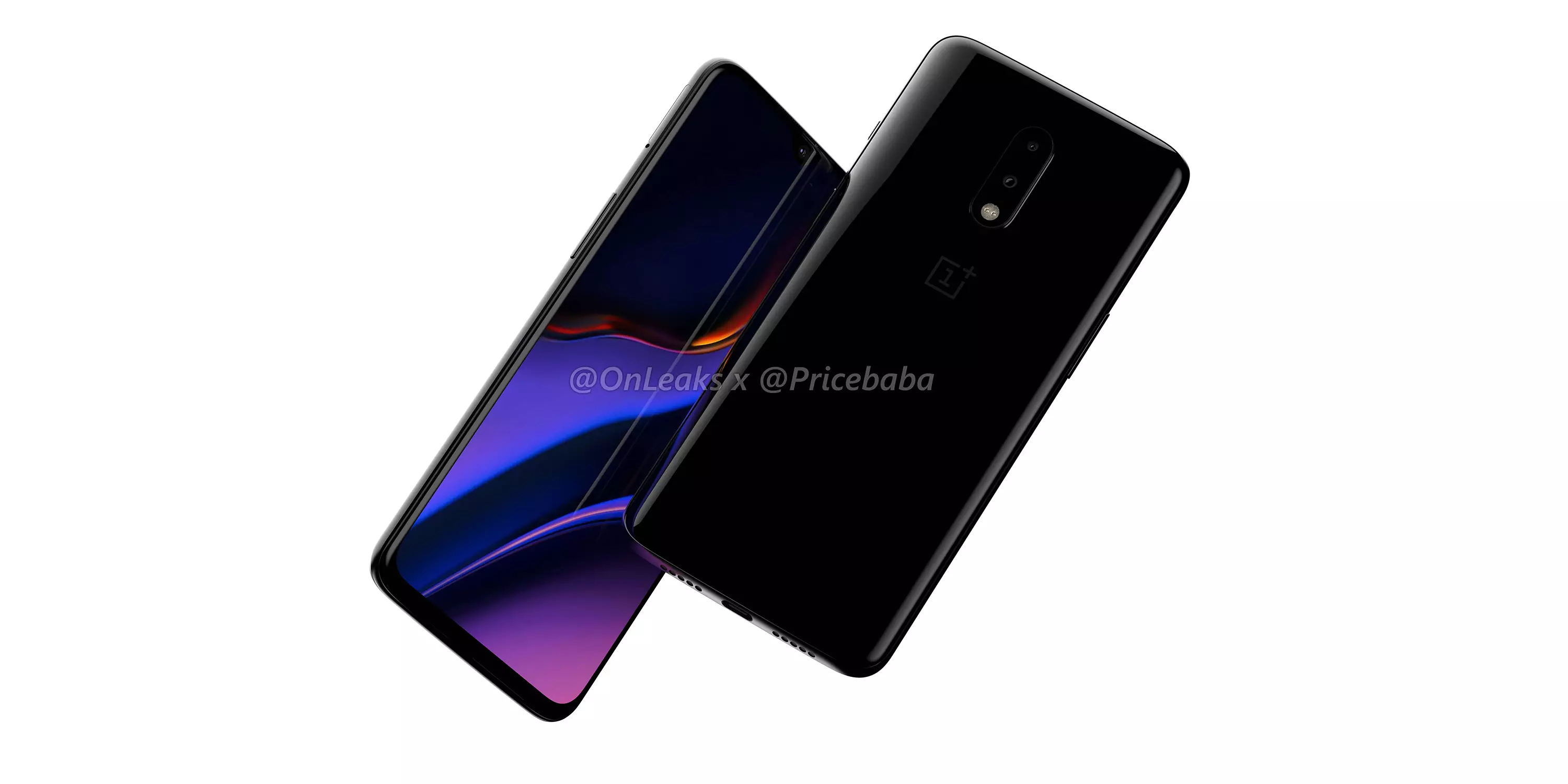 ภาพเรนเดอร์ OnePlus 7 รั่วไหล