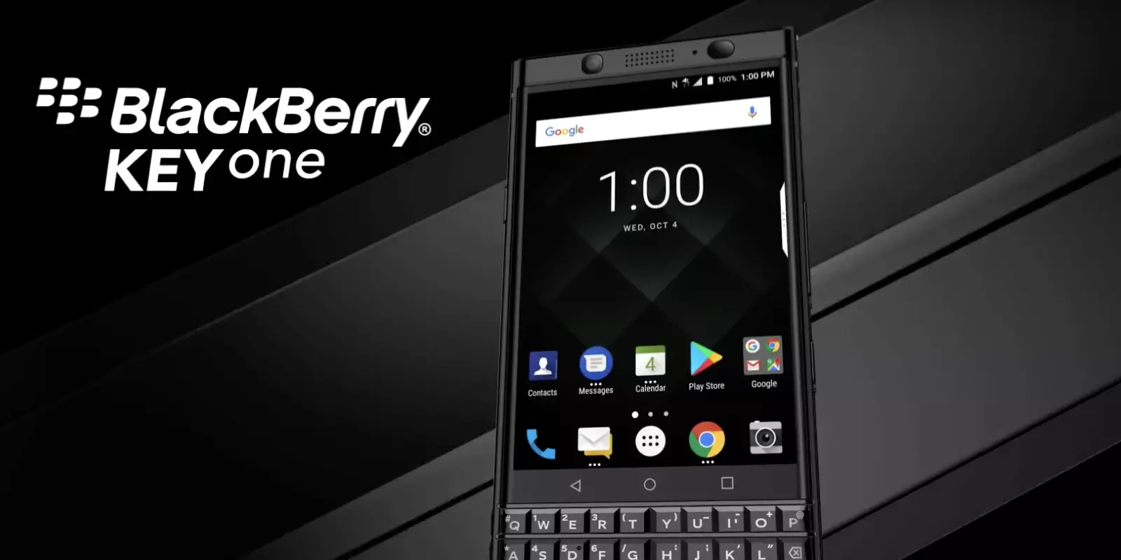 BlackBerry Keyone: es dirigeix oficialment a AT&T l'1 de setembre en color Space Black 53307_1