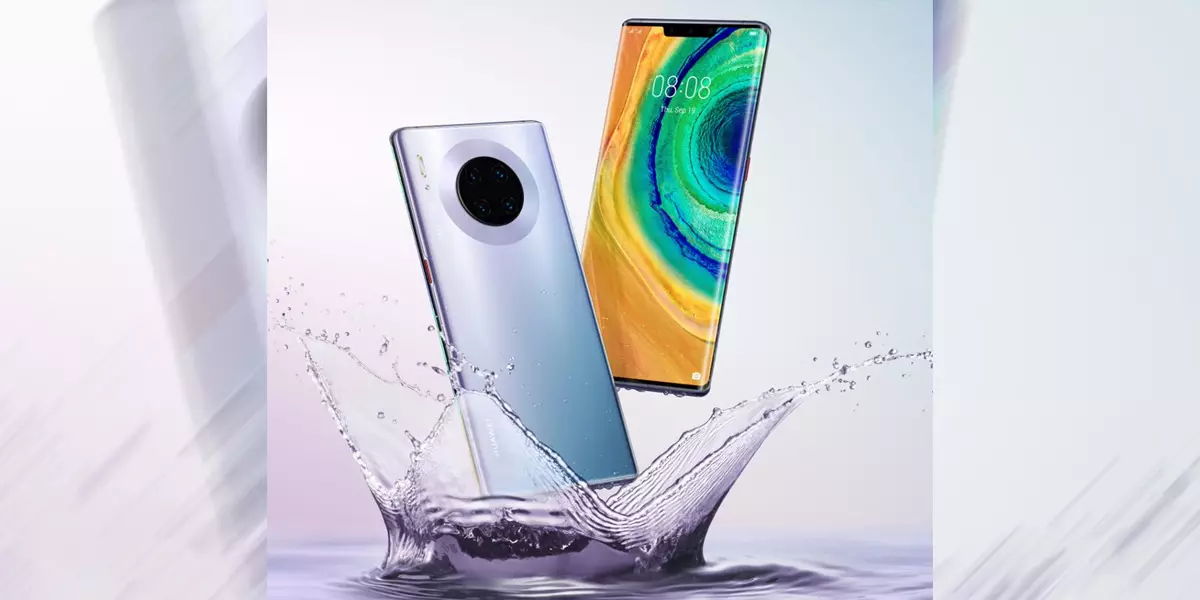 Huawei Mate 30 Pro ўцечка рэндэраў