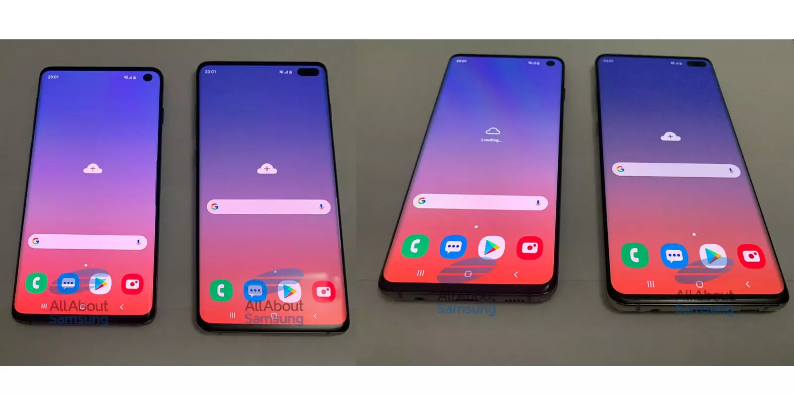 Samsung Galaxy S10 ਪ੍ਰੋਟੋਟਾਈਪ