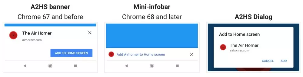 Chrome 68 beta: baji ya HTTP 'Siyotetezedwa', zotetezedwa zolozeranso, 'Onjezani ku skrini Yanyumba' zosintha, zina 53960_4