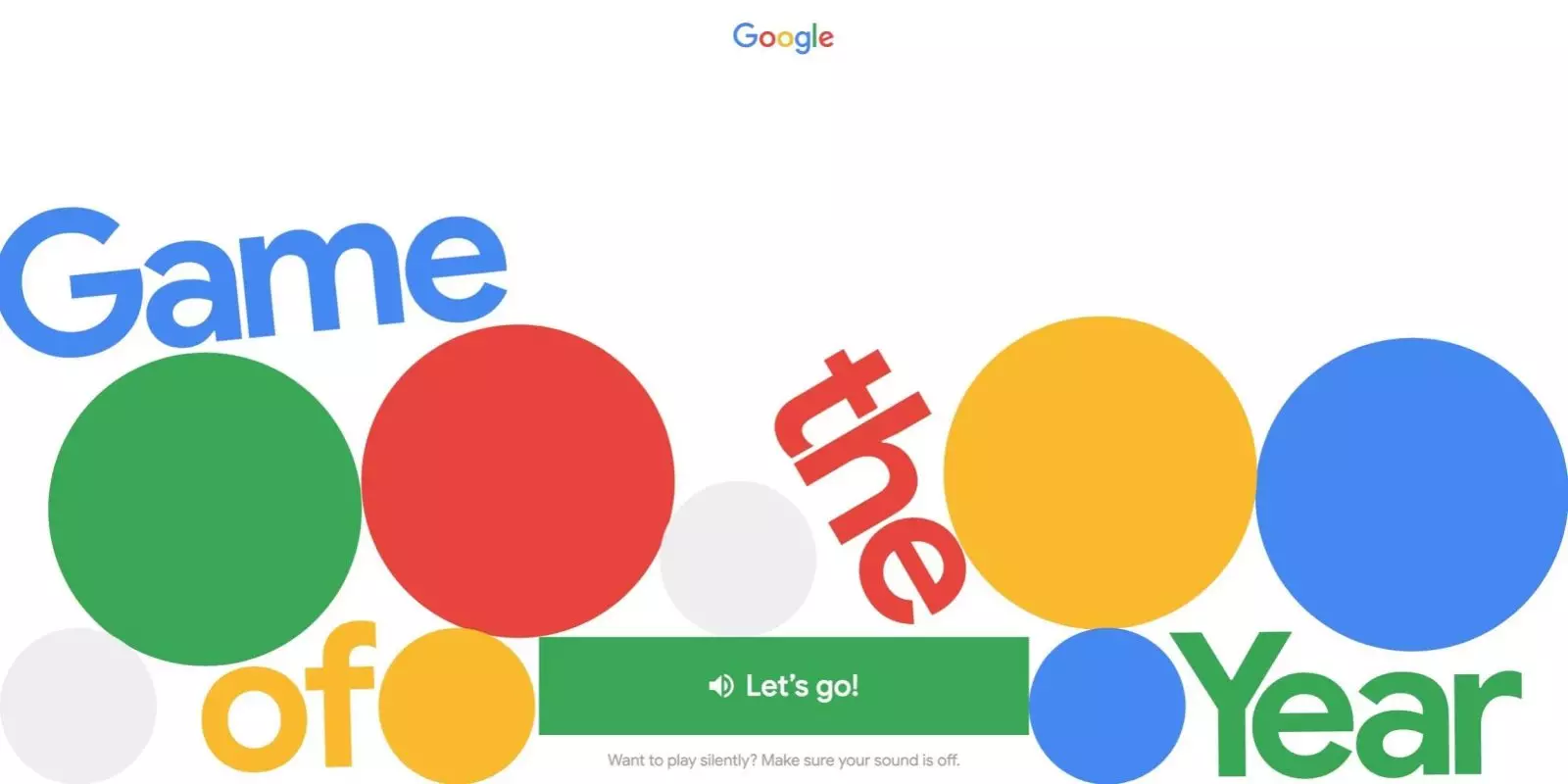 2018ko Google-ren Urteko Jokoa