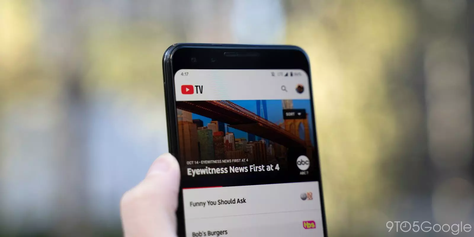 youtube tv android