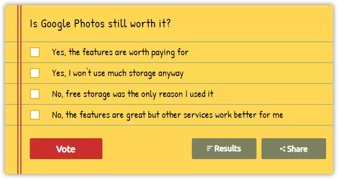 क्या Google फ़ोटो अभी भी मुफ़्त मेमोरी के बिना इसके लायक है? [मतदान] 5509_2