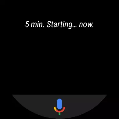 En Timer op Wear OS mat Google Assistant setzen ass gebrach 55339_2