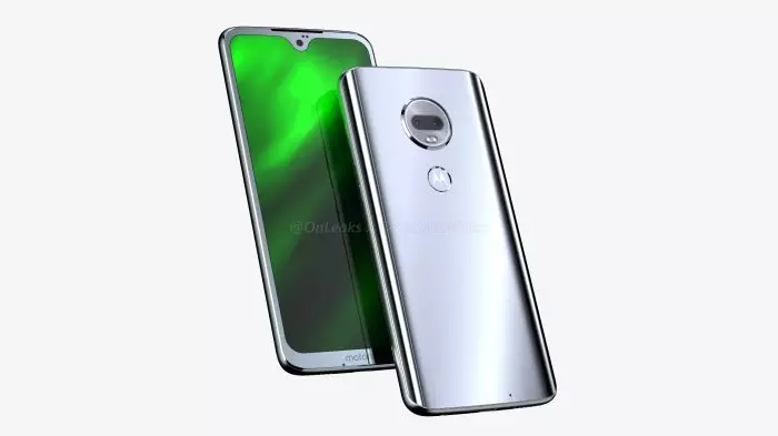 Moto G7 filtra en renderitzacions de 360 graus amb osca en forma de llàgrima, càmeres duals, lector d'empremtes digitals [Vídeo] 55701_4