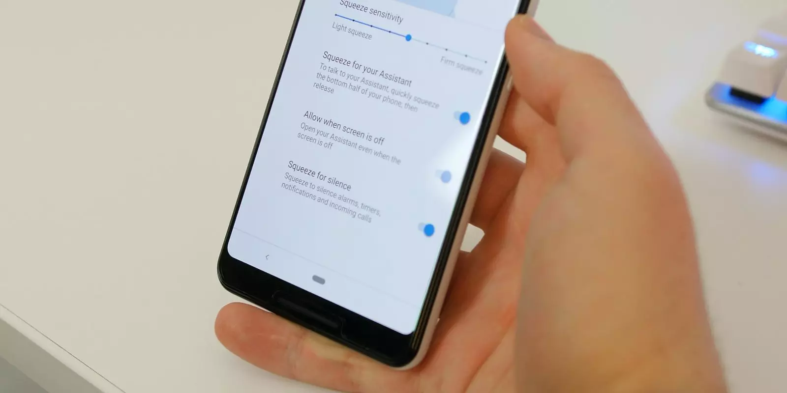 Ferburgen ynstelling yn Android Q lit jo Active Edge opnij mapje op Pixel 2, Pixel 3 5888_1