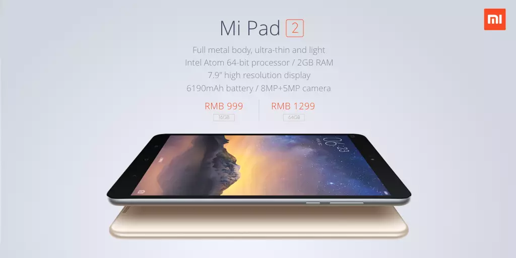 Xiaomi e phatlalalitse 'mele oa tšepe Redmi Note 3 le Mi Pad 2 59389_1