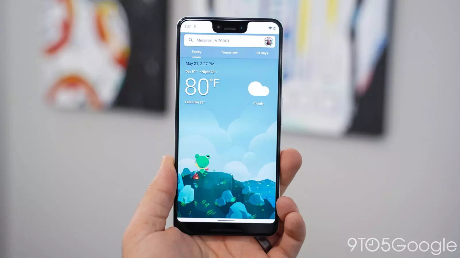 Google Weather Redesign rullt wäit op Android eraus 61119_1