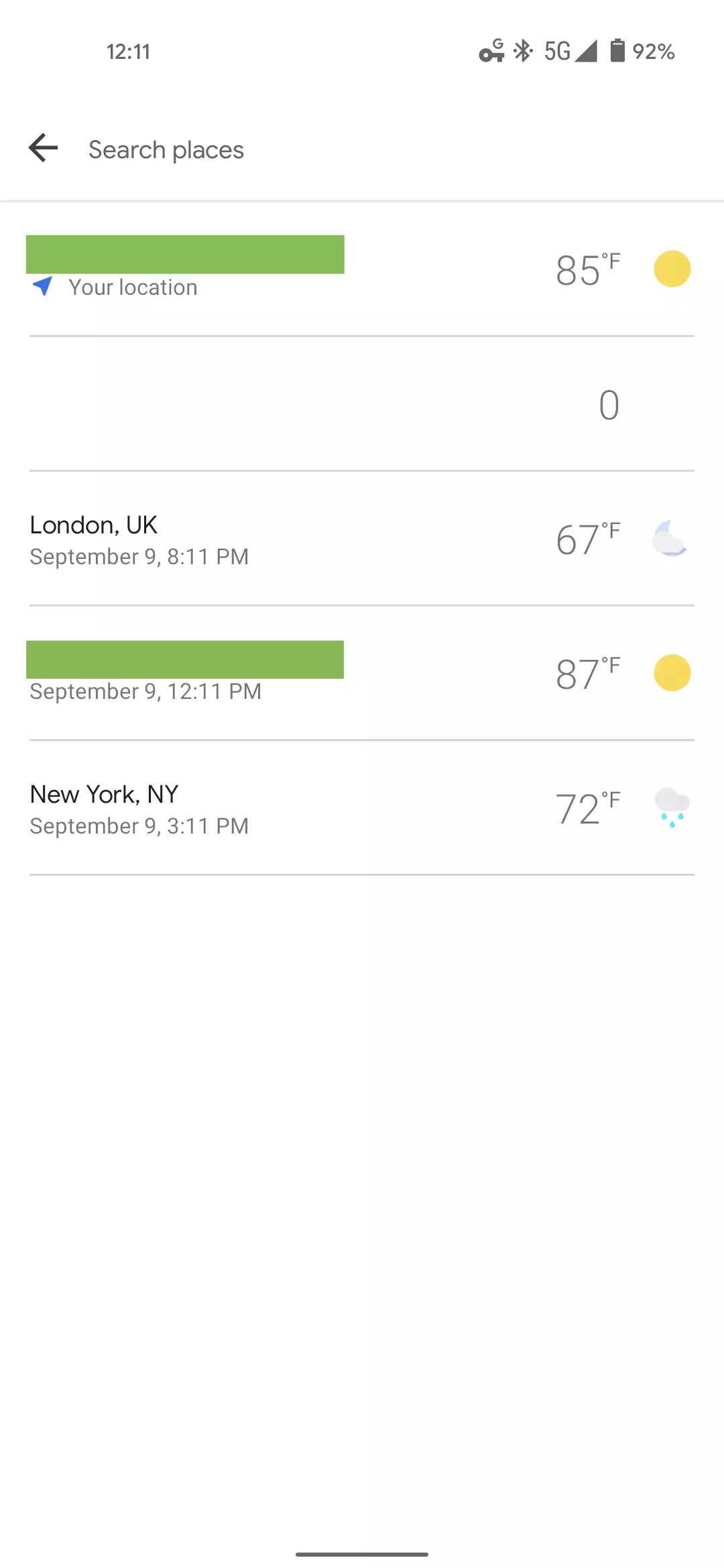 Редизајнот на Google Weather нашироко се применува на Android 61119_5