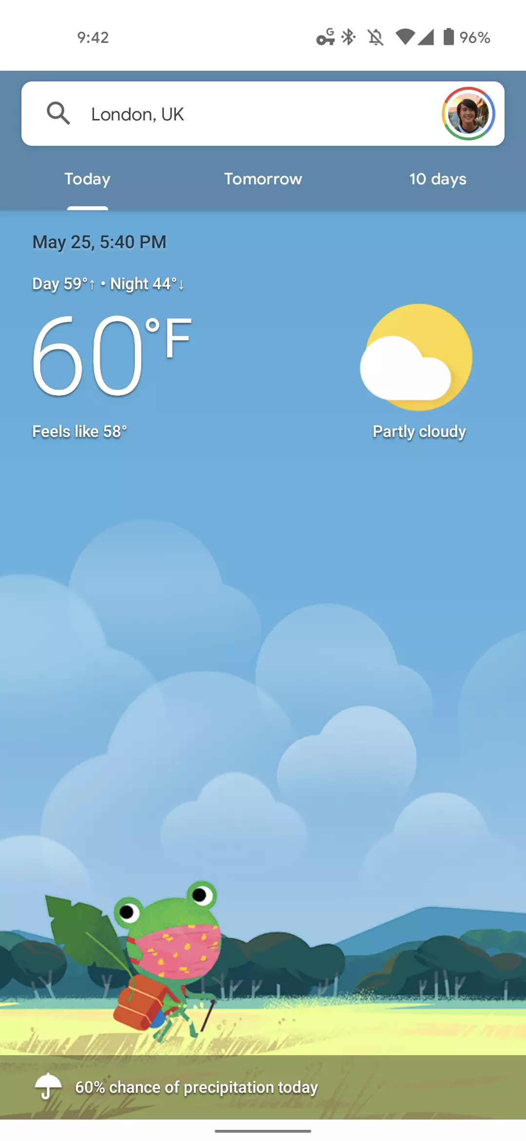 Google Weather Redesign