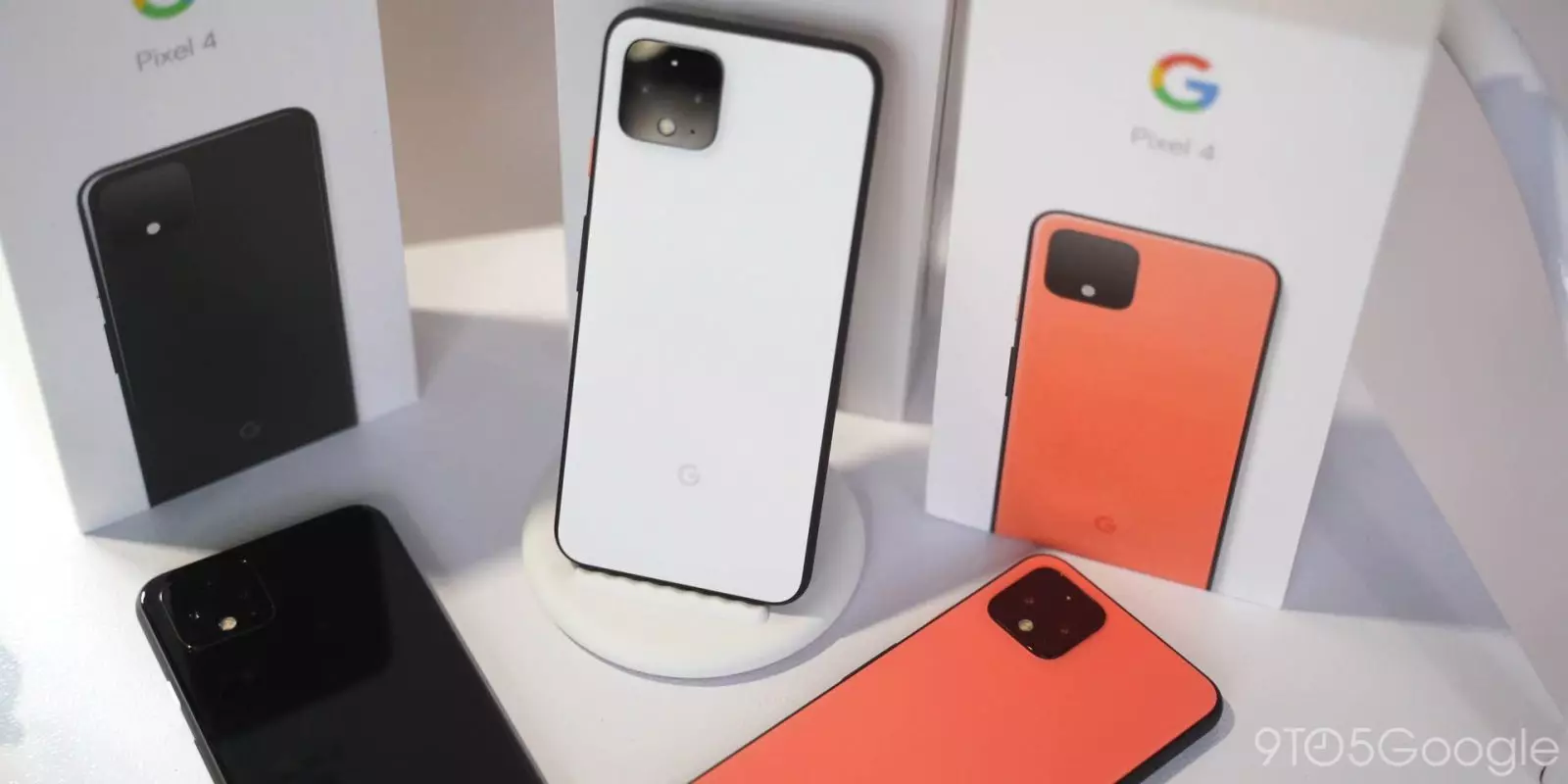 Pixel стендында Android Google Pixel 4