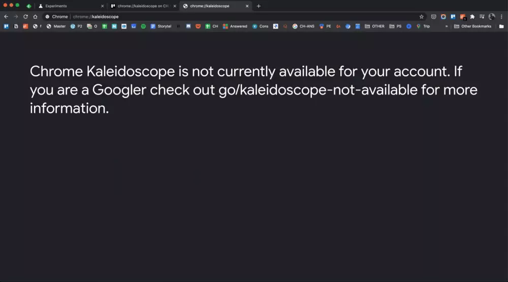 Kaleidoscope ea chrome