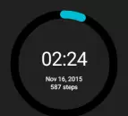 עדכון Google Fit מביא ל-Android Wear מצב אתגר חדש, לוח שעונים דיגיטלי 64005_9