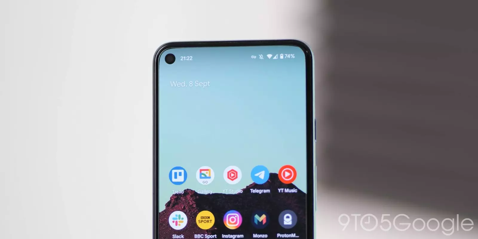 In één oogopslag widget op Pixel Launcher in Android 12 Beta 5