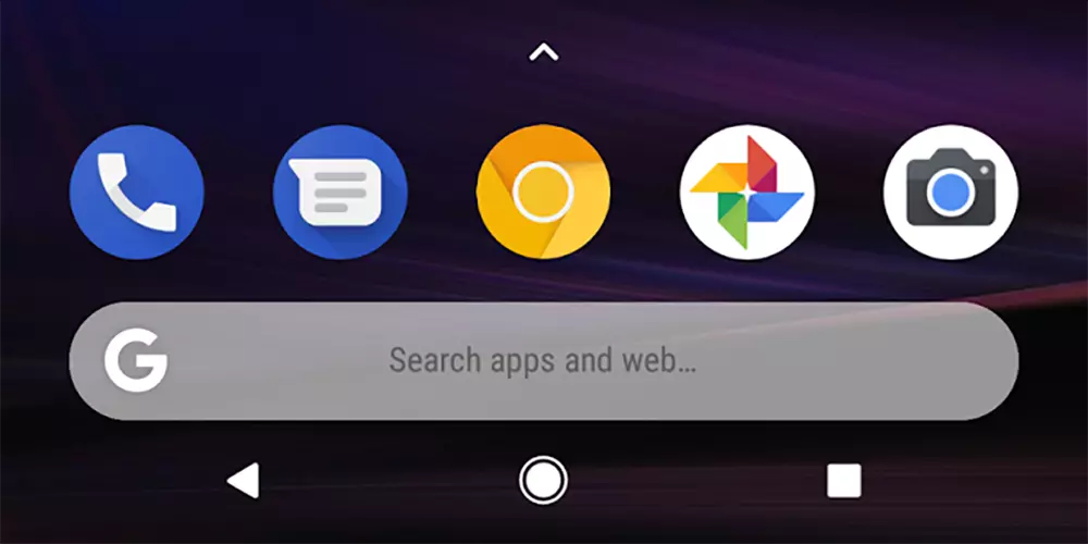 Google testaa joidenkin Pixel Launcher -päivitystä, joka lisää rumaa tekstiä hakupalkkiin 6700_1