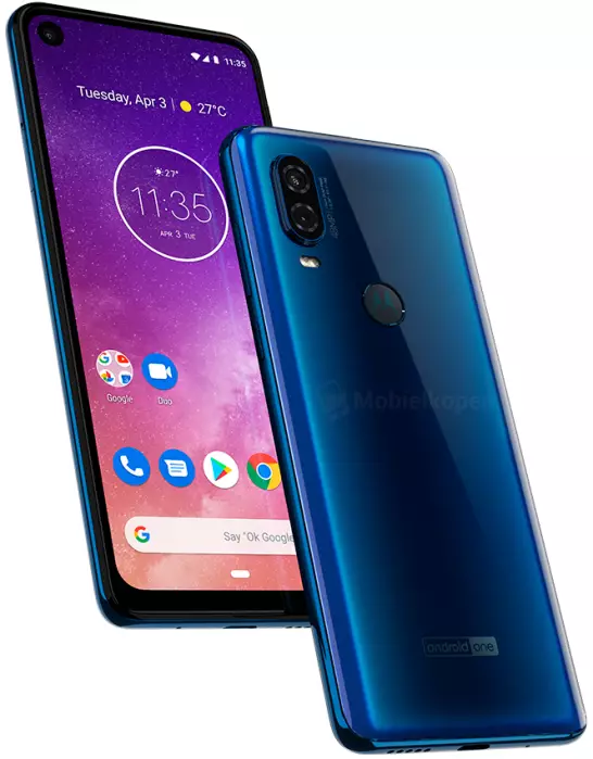 Motorola One Vision acha anụnụ anụnụ