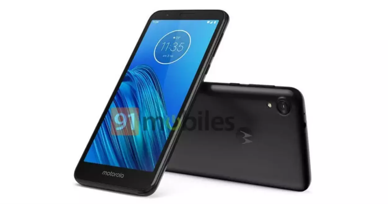 Moto E6 render