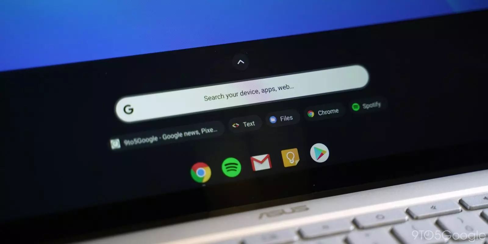 Gumakan shelf OS Chrome OS