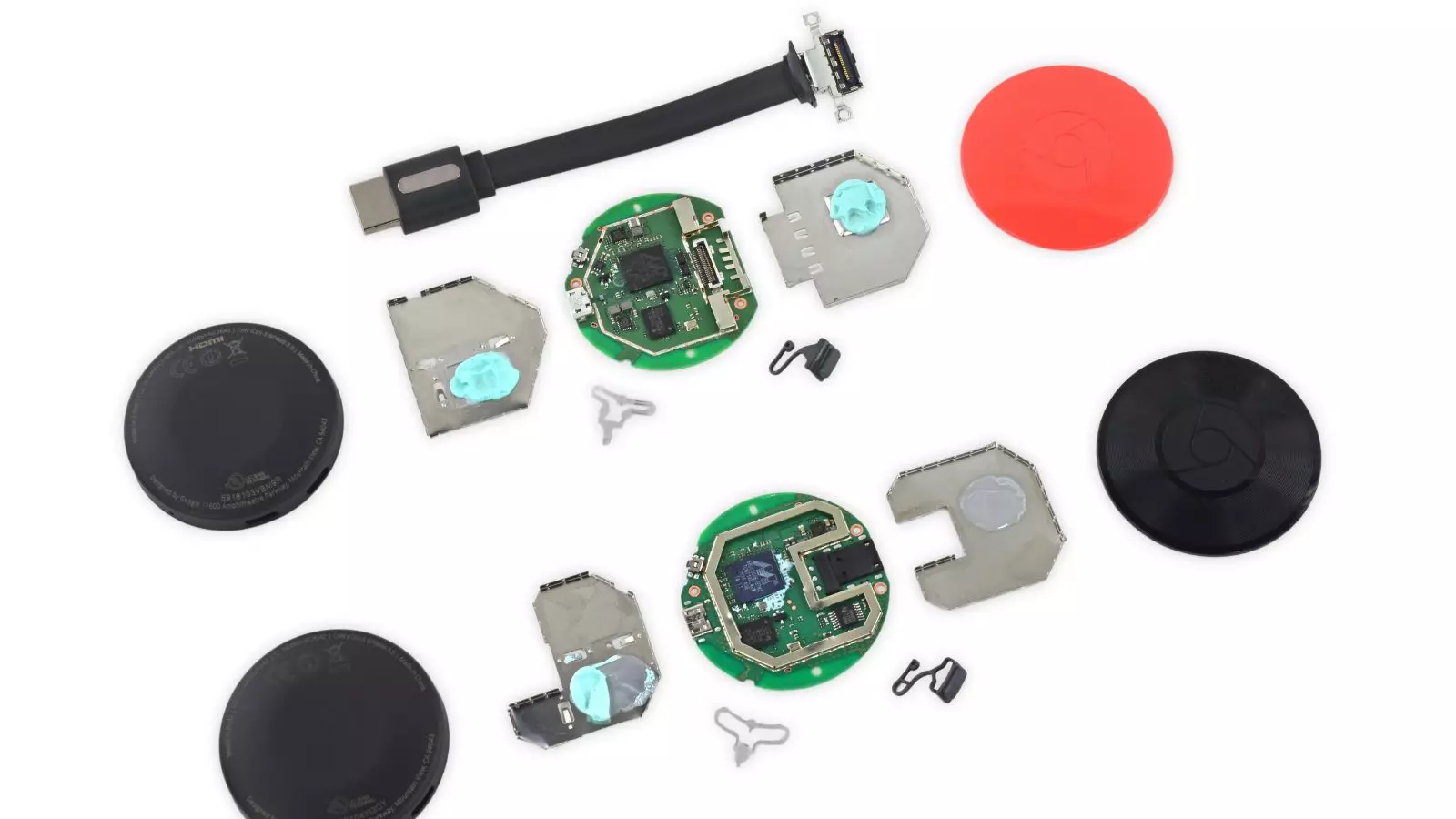 Teardown 2-пакет: iFixit ярыклары Google-ның 2015 Chromecast + Chromecast Audio ача 6858_1