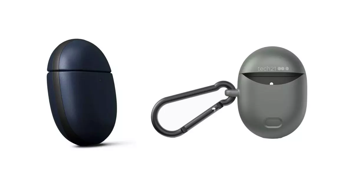 As capas Pixel Buds A-Series vêm da Tech21, Nomad