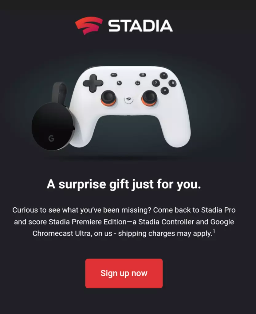 Stadia Pro re-abònman