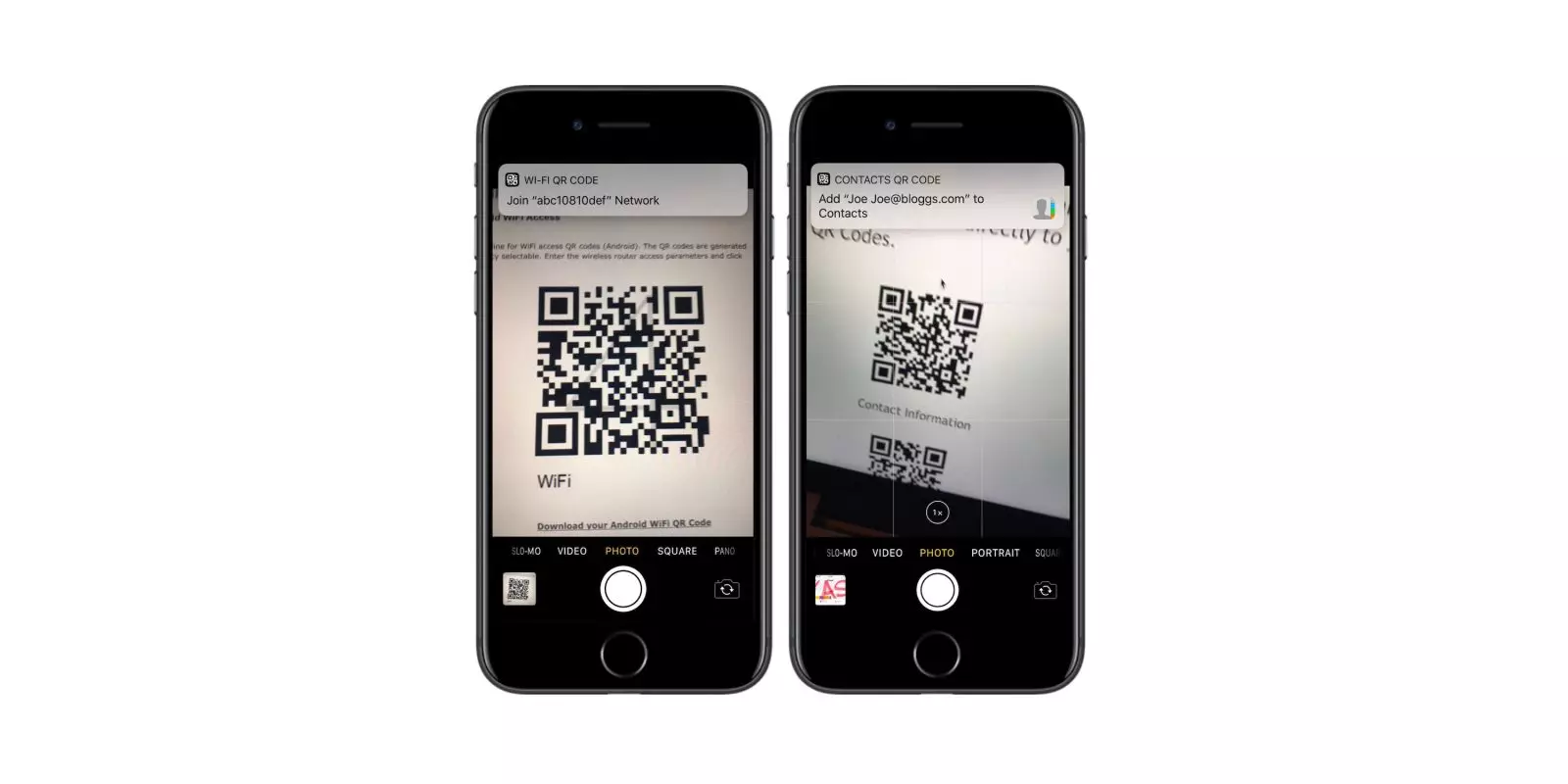 Аңлатма: Apple Moto'тан язма алды һәм фотоаппаратка QR укучысын өстәде, хәзер башкаларга иярергә кирәк 70392_1