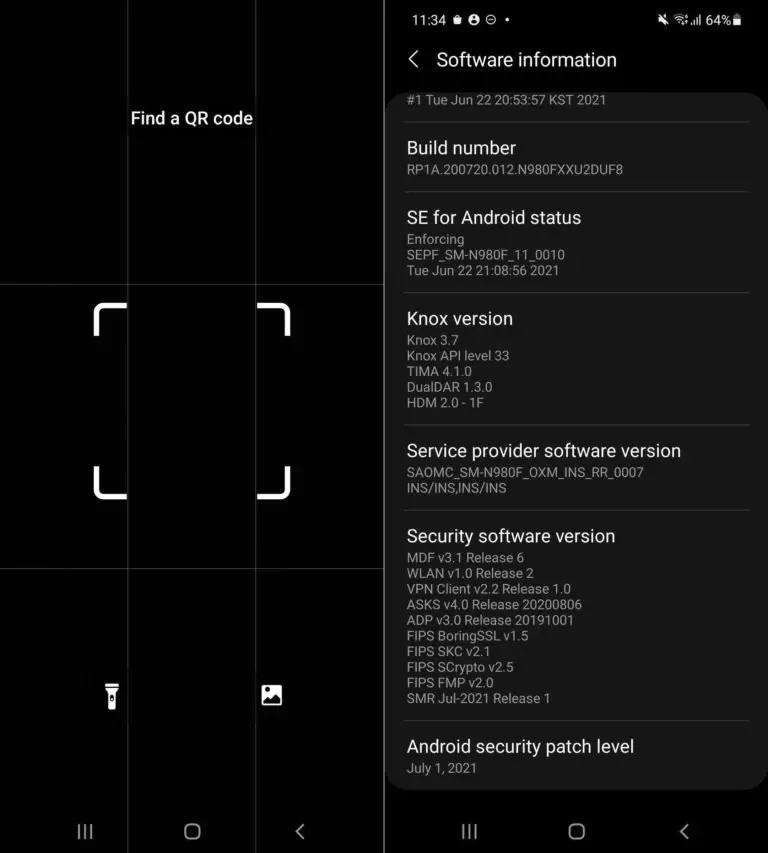 Samsung 2021 წლის ივლისის განახლება ახლა ვრცელდება ამ მოწყობილობებზე 71063_2