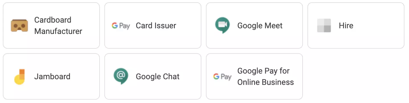 [Жаңарту: Дүкен атын өзгертеді] Google сауда белгілері 'Google Meet' және 'Google Chat', қолдау беті өзгертуге қолдау көрсетеді 72554_3