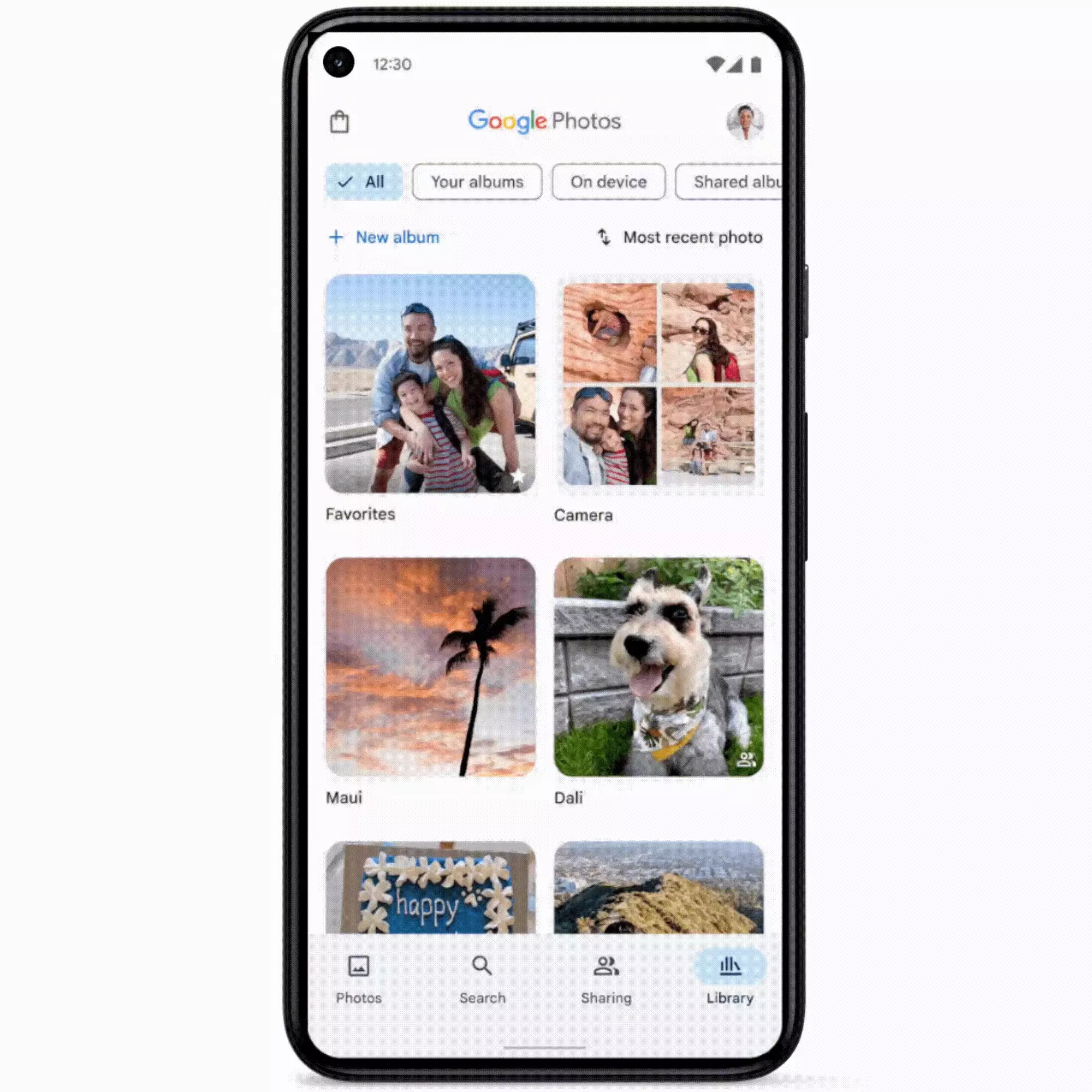 Google Photos Library ikukonzekeranso