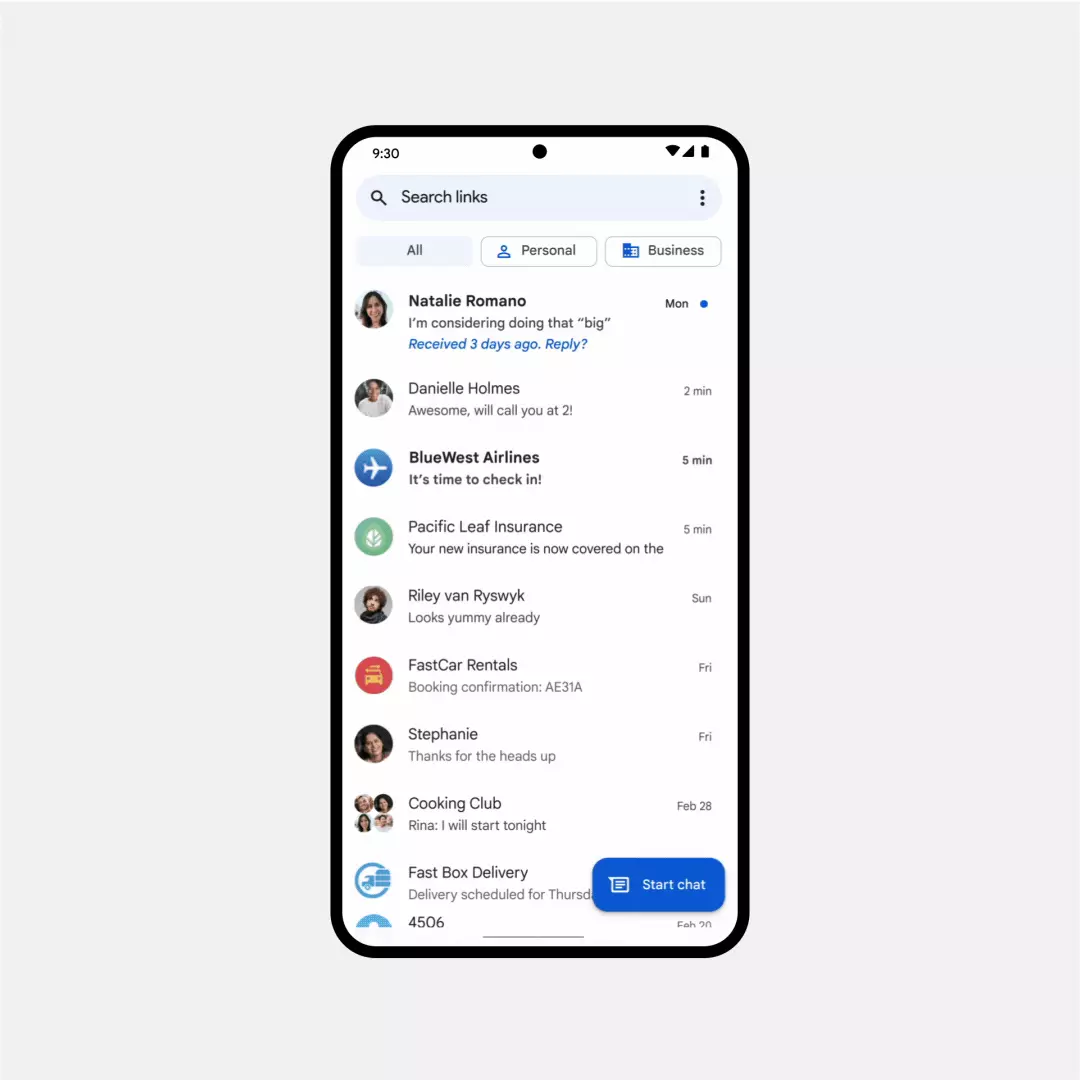 Google സന്ദേശങ്ങളുടെ പുതിയ സവിശേഷതകൾ: iMessage പ്രതികരണങ്ങൾ, കൂടുതൽ 7297_7