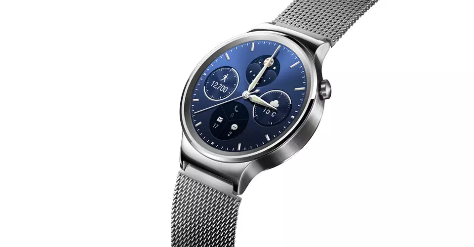 Bu, “Huawei Watch”, gaty owadan we özüne çekiji “Android Wear” ýazgysy 7436_1